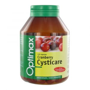 Optimax Plus Cranberry Cysticare - 150 capsules - Comparer avec ...