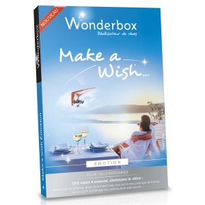 Wonderbox Make a wish Émotion - Coffret cadeau - Comparer avec ...