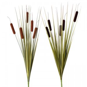 Wadiga Set de 2 branches décoratives de roseau synthétique - 63cm ...