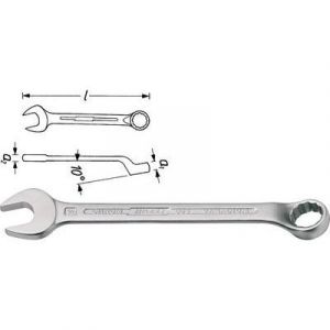 Hazet Clé mixte 16 mm DIN 3113 Form B, ISO 3318, ISO 7738 - Comparer ...