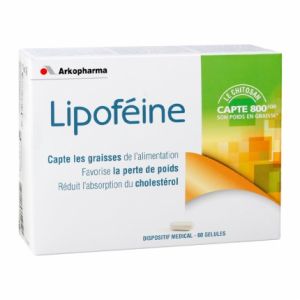 Arkopharma Lipoféine, 60 gélules - Comparer avec Touslesprix.com