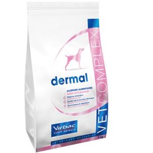 Virbac Vet Complex Dermatology Adult Dog contenances 7,5 kg - Comparer ...