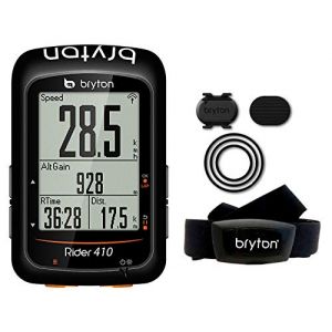 Bryton Compteur Velo GPS Rider 410 T - Fréquence Cardiaque + Cadence ...