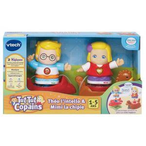 Vtech Coffret Duo Tut Tut Copains : Mimi + Théo à bascule - Comparer ...