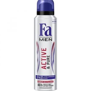FA Men Active & Pure Déodorant spray 48H - Comparer avec Touslesprix.com