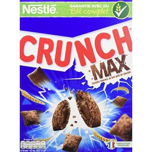 Nestlé Crunch Max - Céréales fourrées goût chocolat - La boite de 400g ...