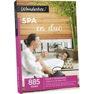 Wonderbox Spa en duo - Coffret cadeau bien-être - Comparer avec Touslesprix.com