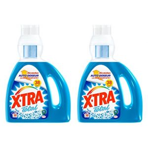 X.Tra Lessive liquide Total avec auto doseur 1,29 L - lot de 2 ...
