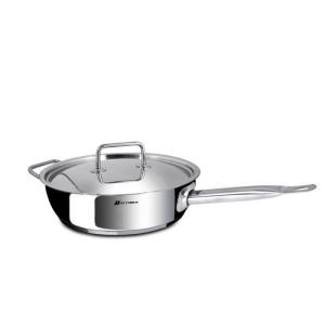 Battrinox Sauteuse Curve en inox 28 cm - Comparer avec Touslesprix.com
