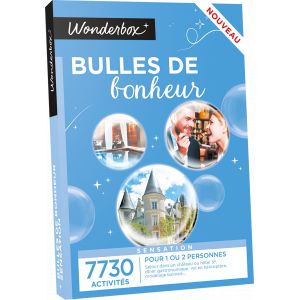 Wonderbox Bulles de bonheur Sensation - Coffret cadeau - Comparer avec ...