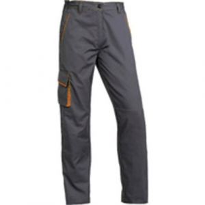 Delta Plus Pantalon Panostyle gris/orange XL, - Comparer avec ...
