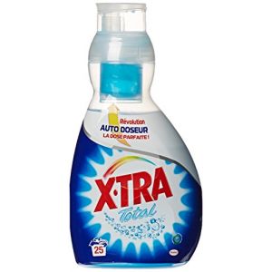 X.Tra Lessive liquide Total avec auto doseur 850 ml 25 lavages - lot de ...