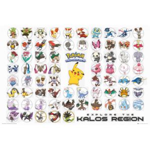 GB eye Poster personnages Pokemon (61 x 91,5 cm) - Comparer avec ...