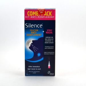 Omega Pharma Kit anti-ronflement spray nasal 15 ml + Spray gorge 150 ml ...