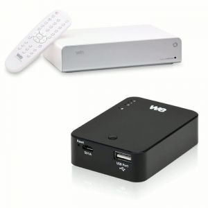 WE Bundle Art 4 To + We Fi SD - Disque dur multimédia + Stockage Wi-Fi ...