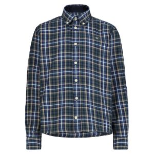 Hackett Chemise à Manches Longues Pour Garçon Flannel Green Plaid 24 ...