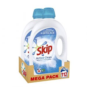 Skip Lessive liquide Active Clean 2.8 L - Comparer avec Touslesprix.com