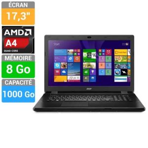 Acer Aspire E5-721-29U3 - 17,3" avec AMD Quad-Core E2-6110 - Comparer ...