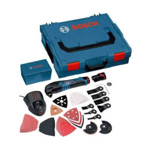 Bosch Professional GOP108V-LI36 10.8v Multi Tool - Outil multifonctions 2x10,8V 2,5Ah Li + 8 ...