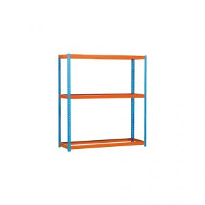 Simon Rack Etagère 3 niveaux 1200 Kg L. 1200 x Ht. 2000 x P. 600 mm KIT ECOFORTE 1206-3 BLEU ...