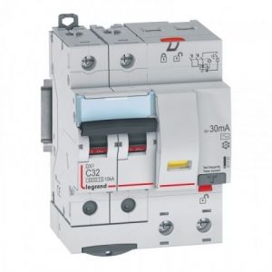 Legrand Disjoncteur différentiel dx3 25a courbe c 300ma 2 poles type ac - vis / vis - 6ka ...