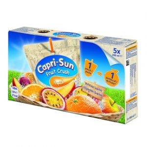 Capri-Sun Fruit Crush Tropical - Boisson de poche aux jus de fruits ...