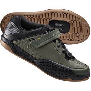 Shimano Chaussures VTT All mountain AM5 [SH-AM500] - Vert - Comparer ...