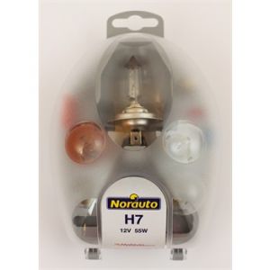 Norauto Coffret ampoules H7 7 ampoules - Comparer avec Touslesprix.com