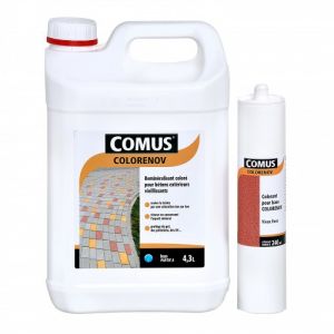 Comus COLORENOV - Reminéralisant coloré Béton Vieux rose 4.54 Litre(s ...