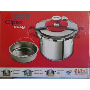Seb Clipso Easy P40614 - Autocuiseur tous feux 8 L - Comparer avec ...