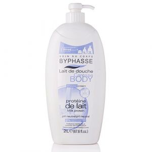 Byphasse Lait de douche protéine de lait - Comparer avec Touslesprix.com