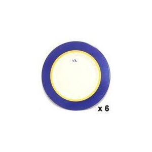 Luminarc 6 assiettes de présentation Zest collection Inoha (31 cm ...