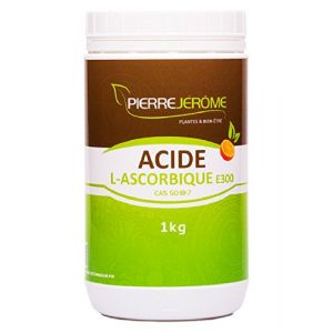 Pierre jérôme Acide L-Ascorbique E300 1 Kg en poudre CAS 50-81-7 - Comparer avec Touslesprix.com