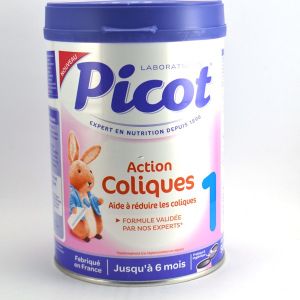 Picot Lait Action Coliques 1er âge - 900 g - Comparer avec Touslesprix.com
