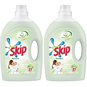 Skip Sensitive Lessive liquide Peaux sensibles & bébés 1,89 L - 27 ...