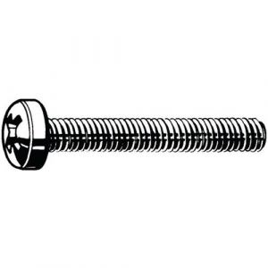 Fabory Vis à tête cylindrique Phillips DIN 7985 H inox A2 M3X40, - Comparer avec Touslesprix.com