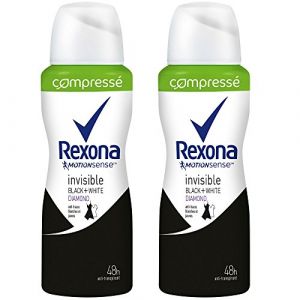 Rexona MotionSense invisible Black+White - Déodorant spray - Comparer ...