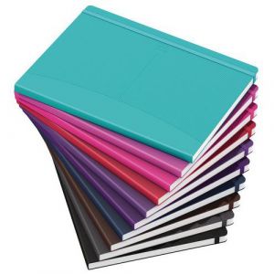 Oxford 10 Cahier Signature broché A5 160p,90g,ligné,Assortis ...