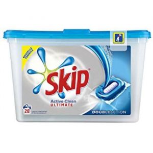 Skip Lessive Capsules Ultimate double Action x 28 - Comparer avec ...