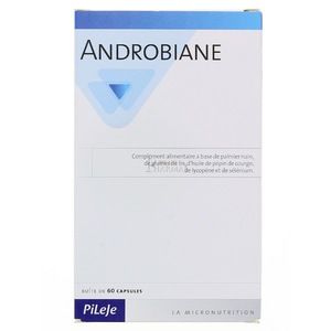 Pileje Androbiane Protect - 60 capsules - Comparer avec Touslesprix.com