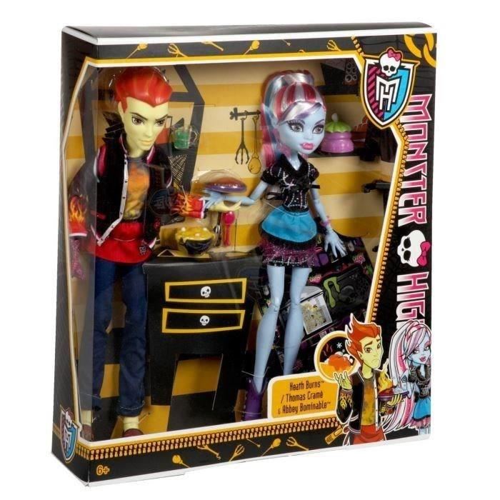 Mattel Monster High Duo Abbey et Heath - Comparer avec Touslesprix.com