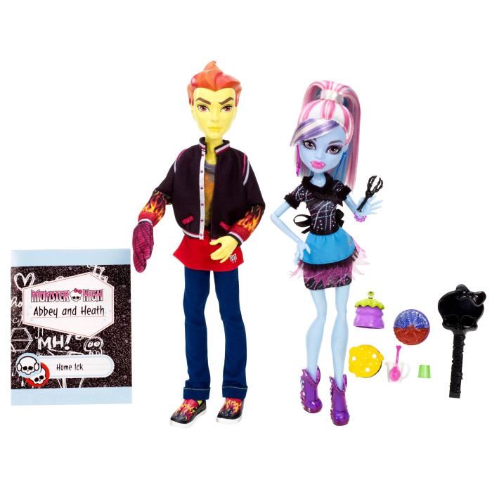 Mattel Monster High Duo Abbey et Heath - Comparer avec Touslesprix.com