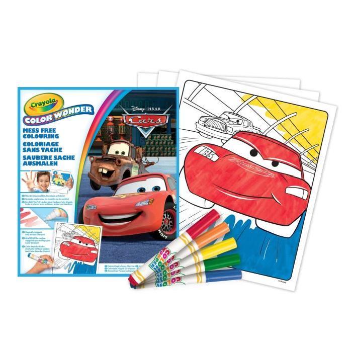 Crayola Coloriages Color Wonder Cars - Comparer avec Touslesprix.com