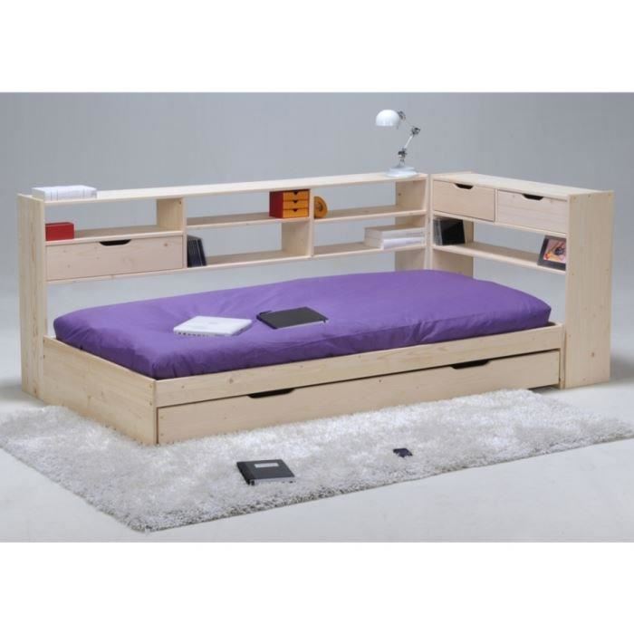 Lit Roller combiné d'angle en sapin (90 x 190 cm) - Comparer avec ...
