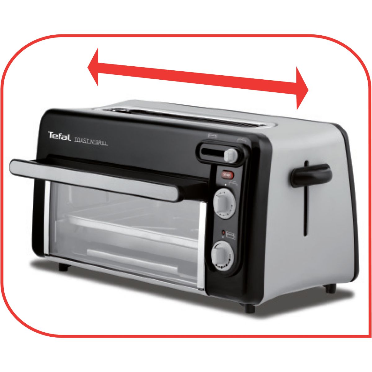 Tefal TL6008 Toast'n Grill - Grille-pain avec fonction mini-four ...