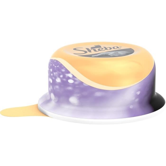 Sheba Dôme aux Filets de Thon et Crevettes Roses 80g - Comparer avec ...