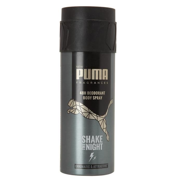 Puma Fragrances - Déodorant Homme Body Spray 48h Shake the Night - 150 ...