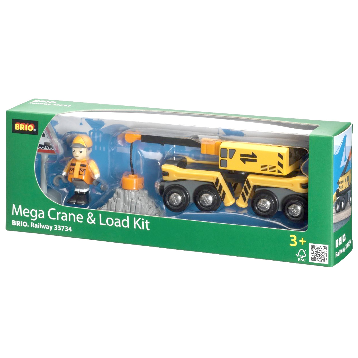 Brio 33734 - Grue sur Rail et Accessoires - Comparer avec Touslesprix.com