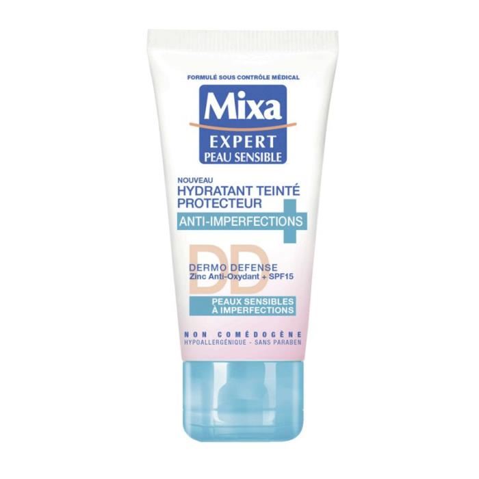 Mixa Expert Peau Sensible - Hydratant Teinté Protecteur Anti ...
