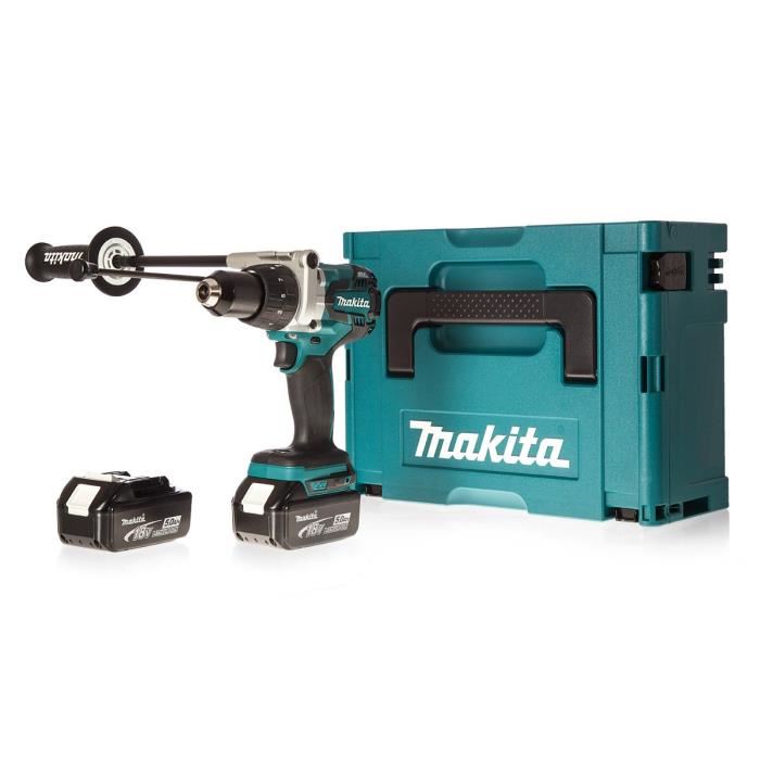 Makita DHP481RTJ - Perceuse visseuse à percussion sans fil 18V - Comparer avec Touslesprix.com